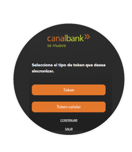 Paso 3: Empecemos la activación del token celular